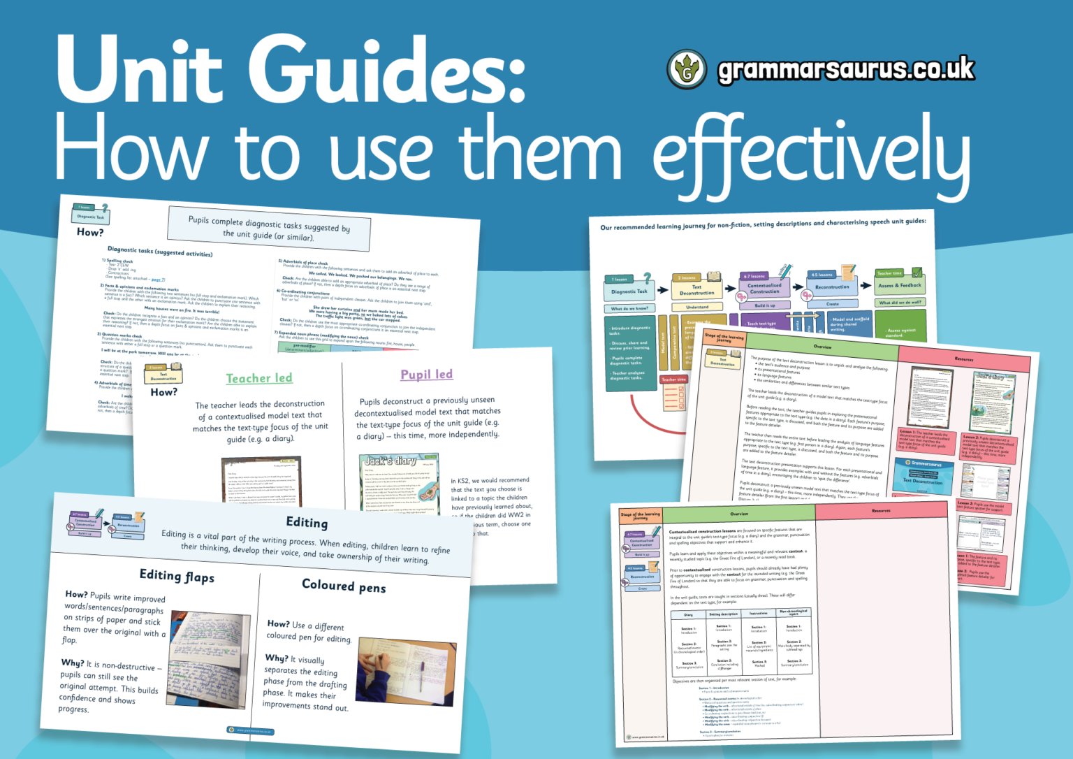 Unit Guides: How to use them effectively - Grammarsaurus