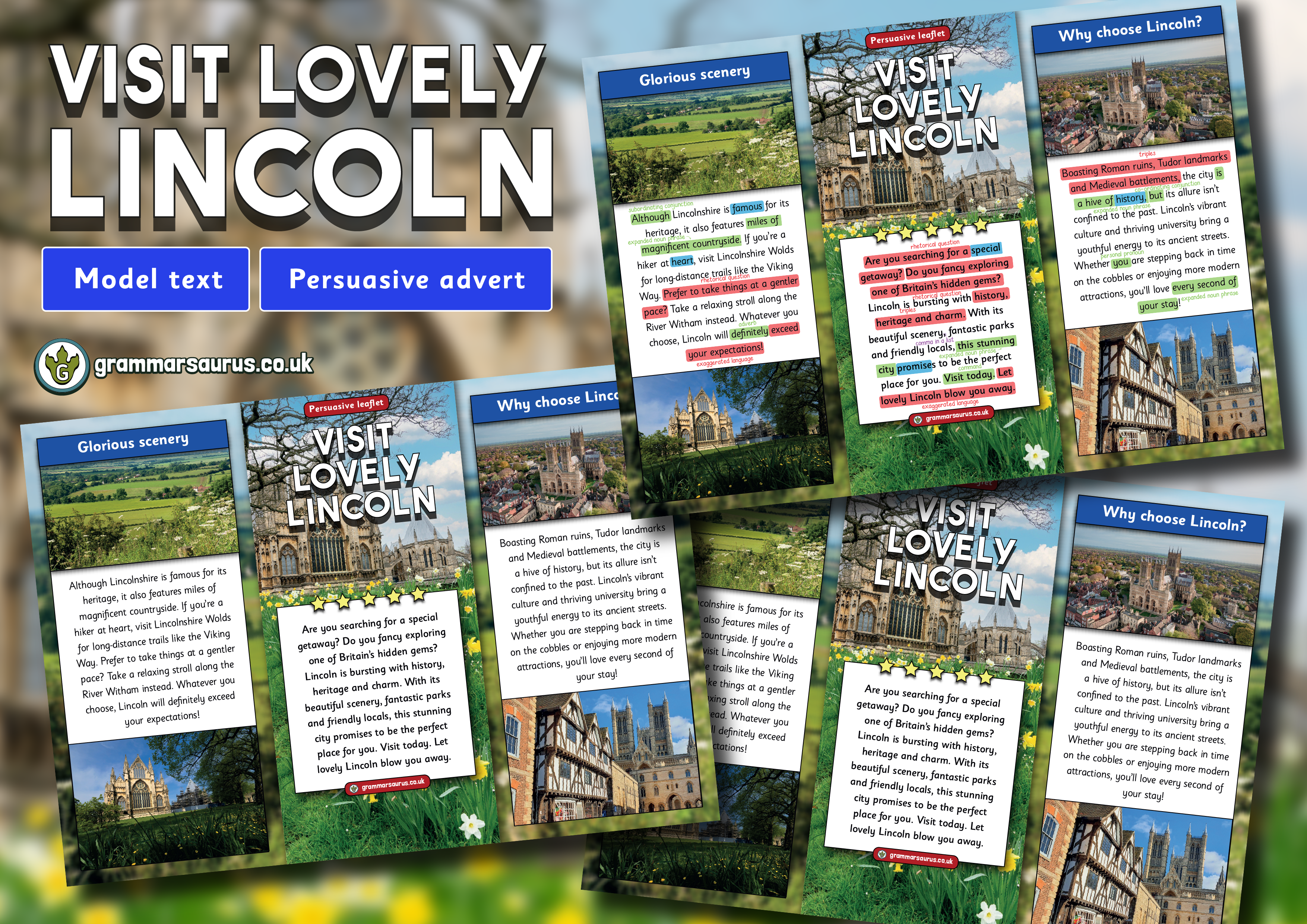 Year 4 Model Text – Persuasive advert – Visit Lovely Lincoln ...