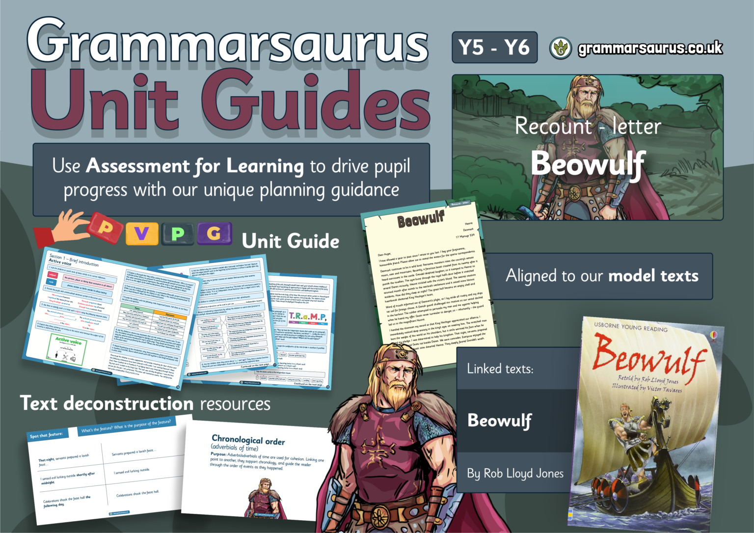 Year 5/6 PVPG Unit Guide – Recount Letter – Beowulf - Grammarsaurus