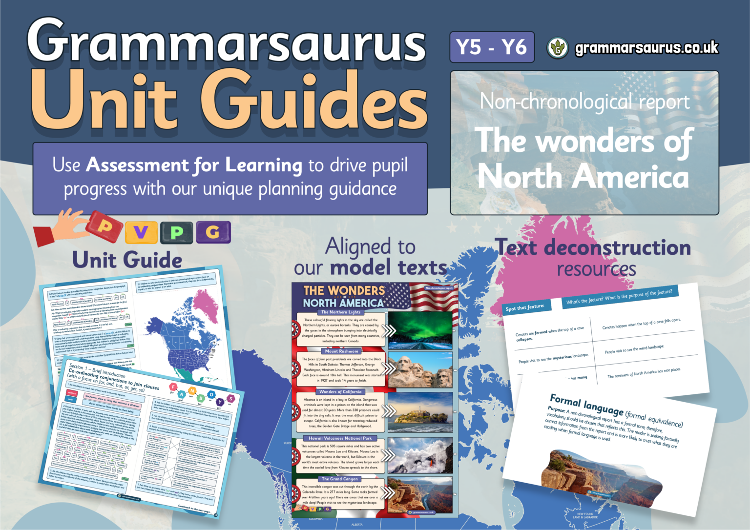 Year 5/6 Unit Guide – Non-chronological report – The wonders of North ...