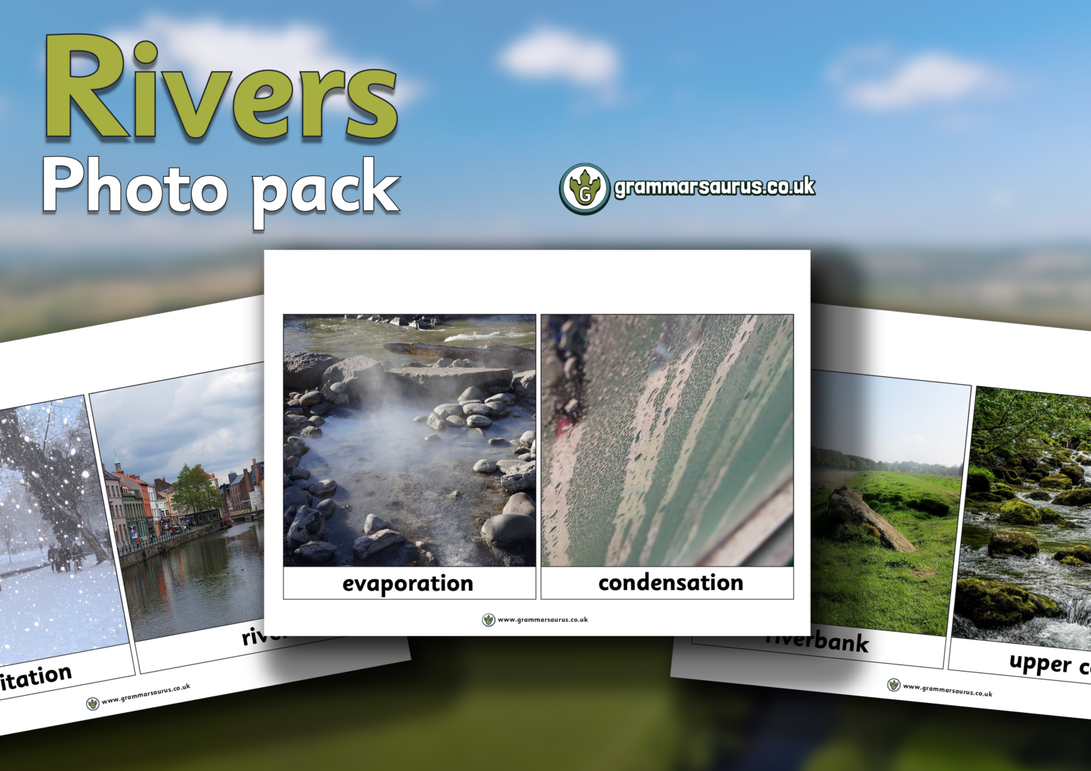 Year 5 Geography – Rivers – Photo pack - Grammarsaurus