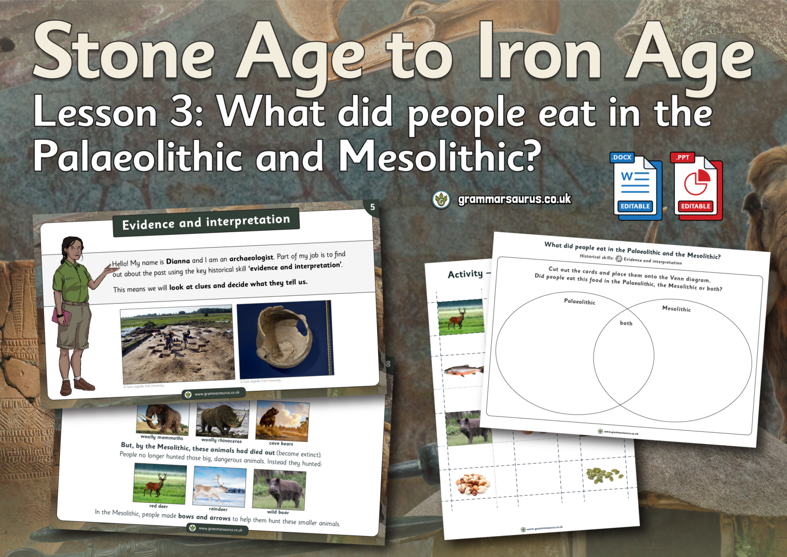 Year 3 History - Stone age to Iron age - What did people eat in the ...