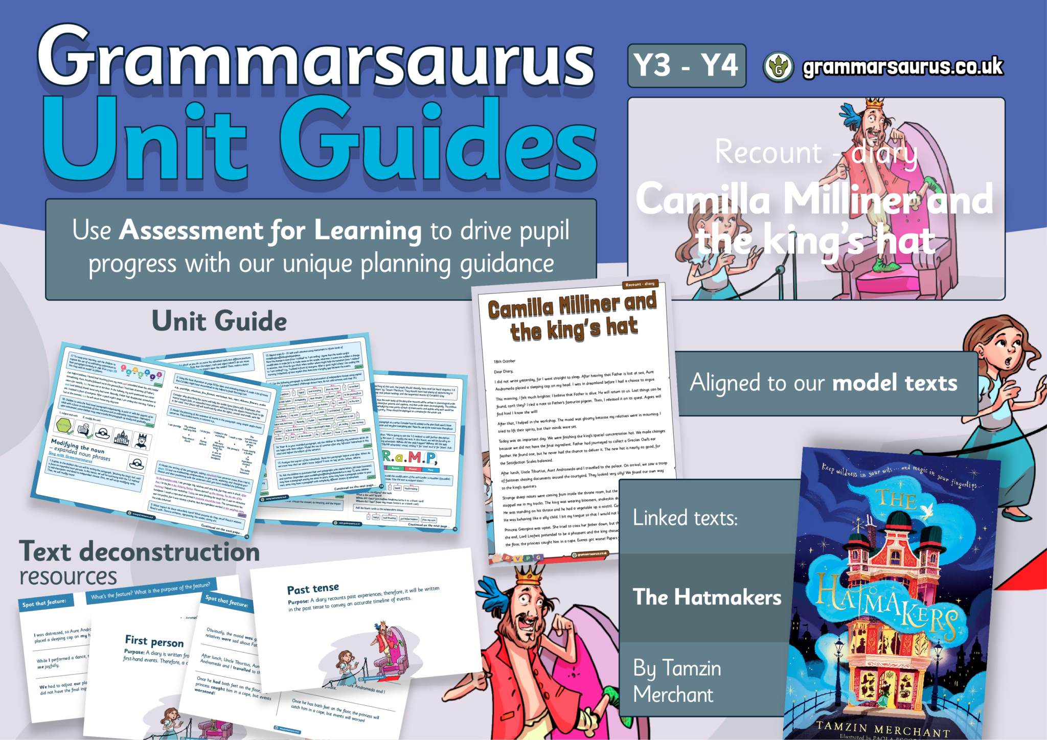 Year 3/4 PVPG Application Unit Guide - Recount Diary – Camilla Milliner ...