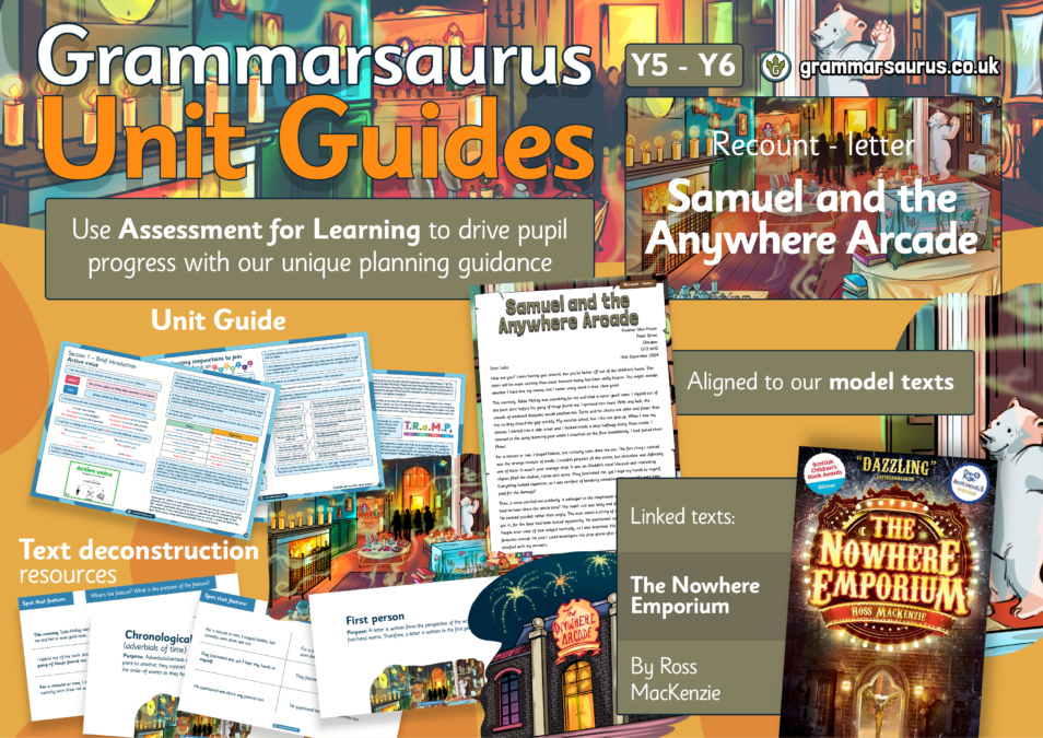 Writing - Grammarsaurus