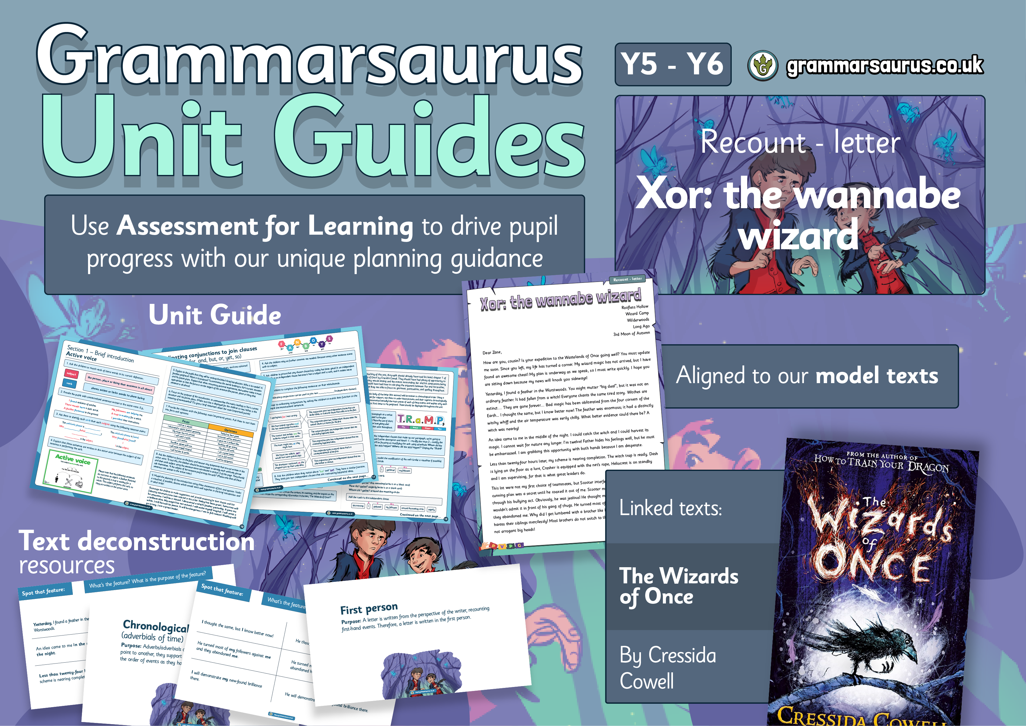 Year 5/6 Unit Guide - Recount Letter - Xor: the wannabe wizard ...