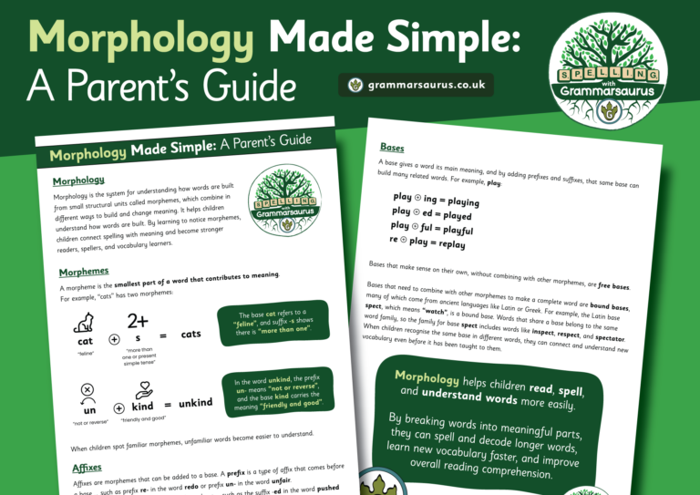 Web-ad-morphology - Grammarsaurus