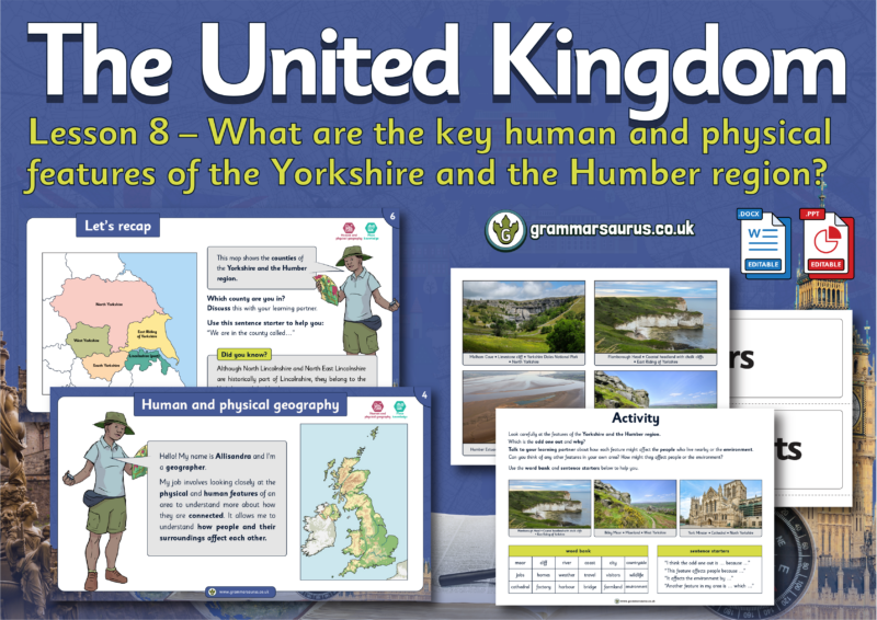 Year 3 Geography - The United Kingdom - What are the key human and ...
