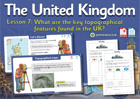 Year 3 Geography – The United Kingdom – What are the key topographical ...