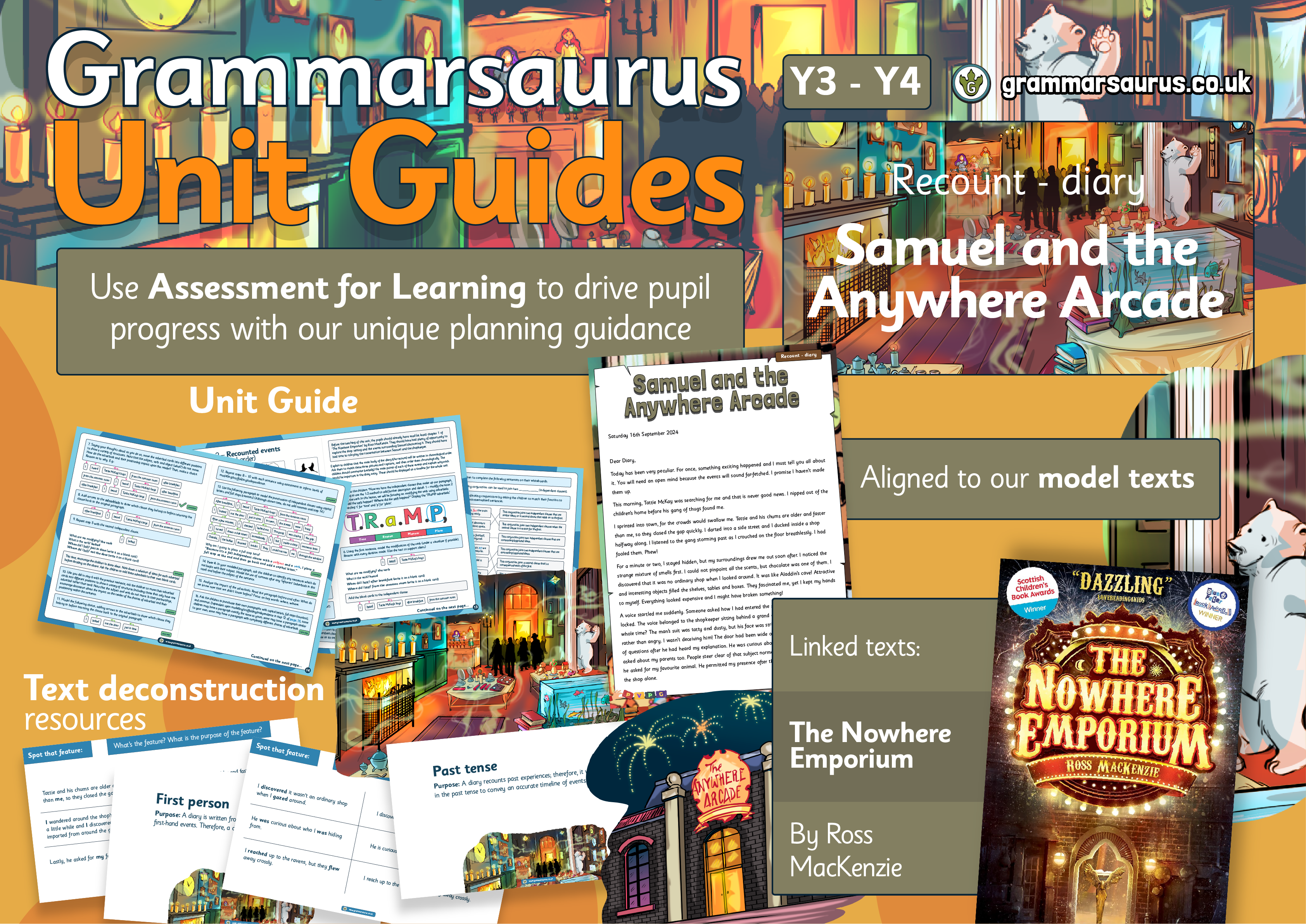 Year 3/4 PVPG Application Unit Guide - Recount Diary - Samuel and the ...