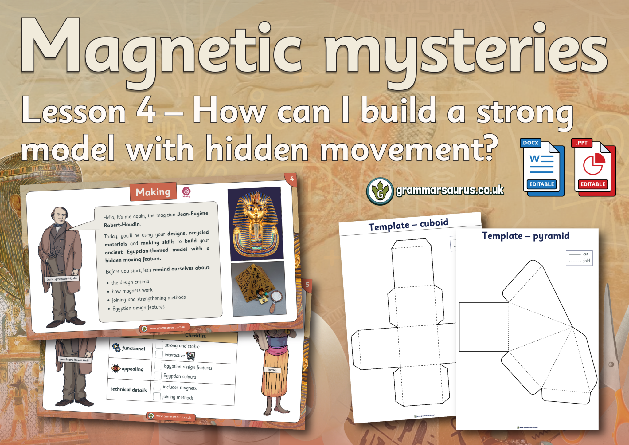 Year 3 - Magnetic mysteries - How can I build a strong model with ...