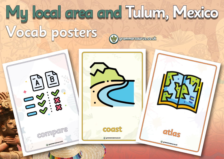 Year 2 Geography – My Local Area and Tulum, Mexico – Vocab posters ...