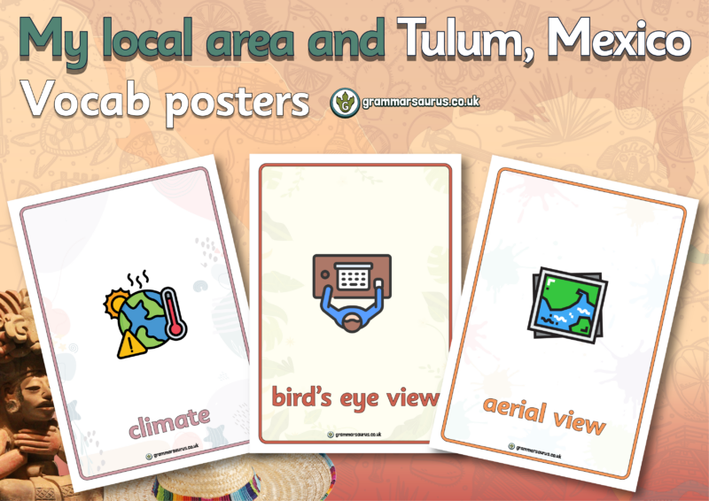 Year 2 Geography – My Local Area and Tulum, Mexico – Vocab posters ...