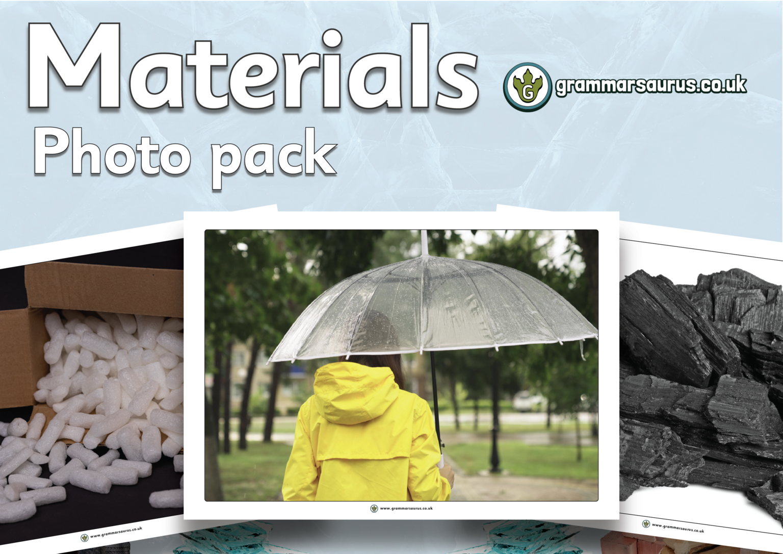 Year 2 Science - Materials - Photo pack - Grammarsaurus