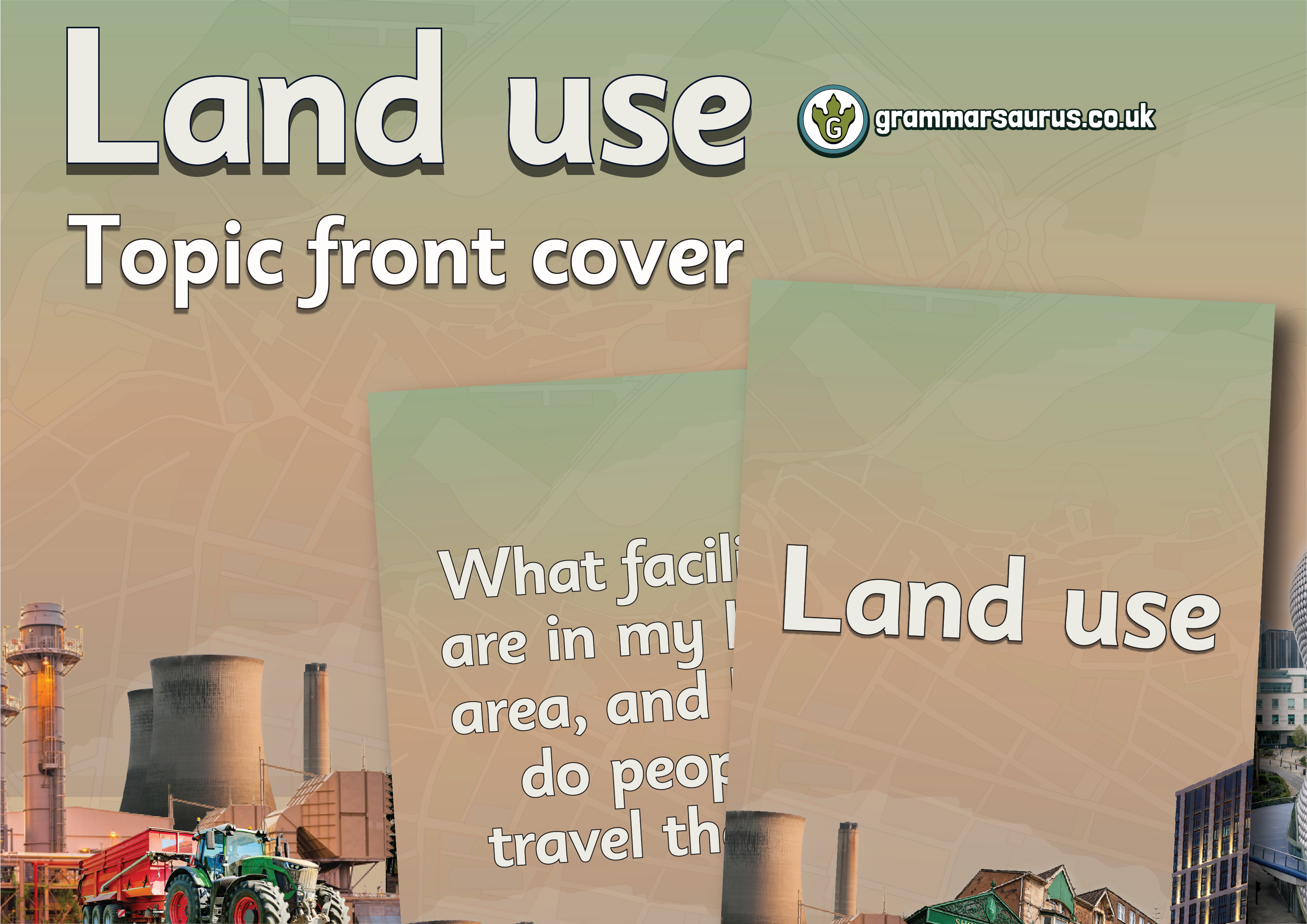 Year 3 Geography – Land use (Fieldwork unit) – Topic front cover ...