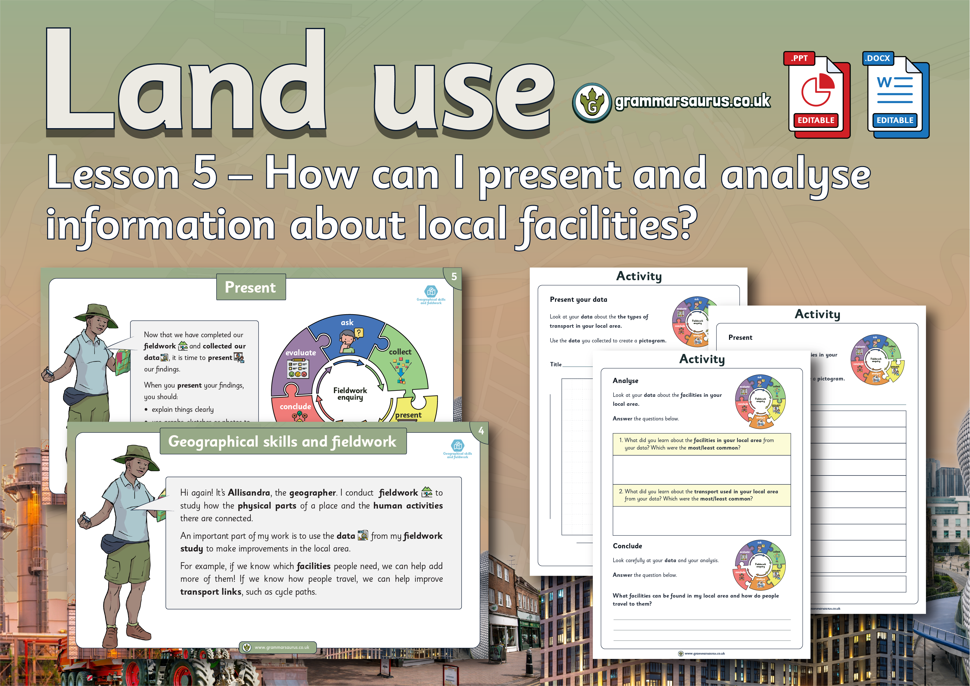 Year 3 Geography – Land Use (Fieldwork unit) – How can I present and ...