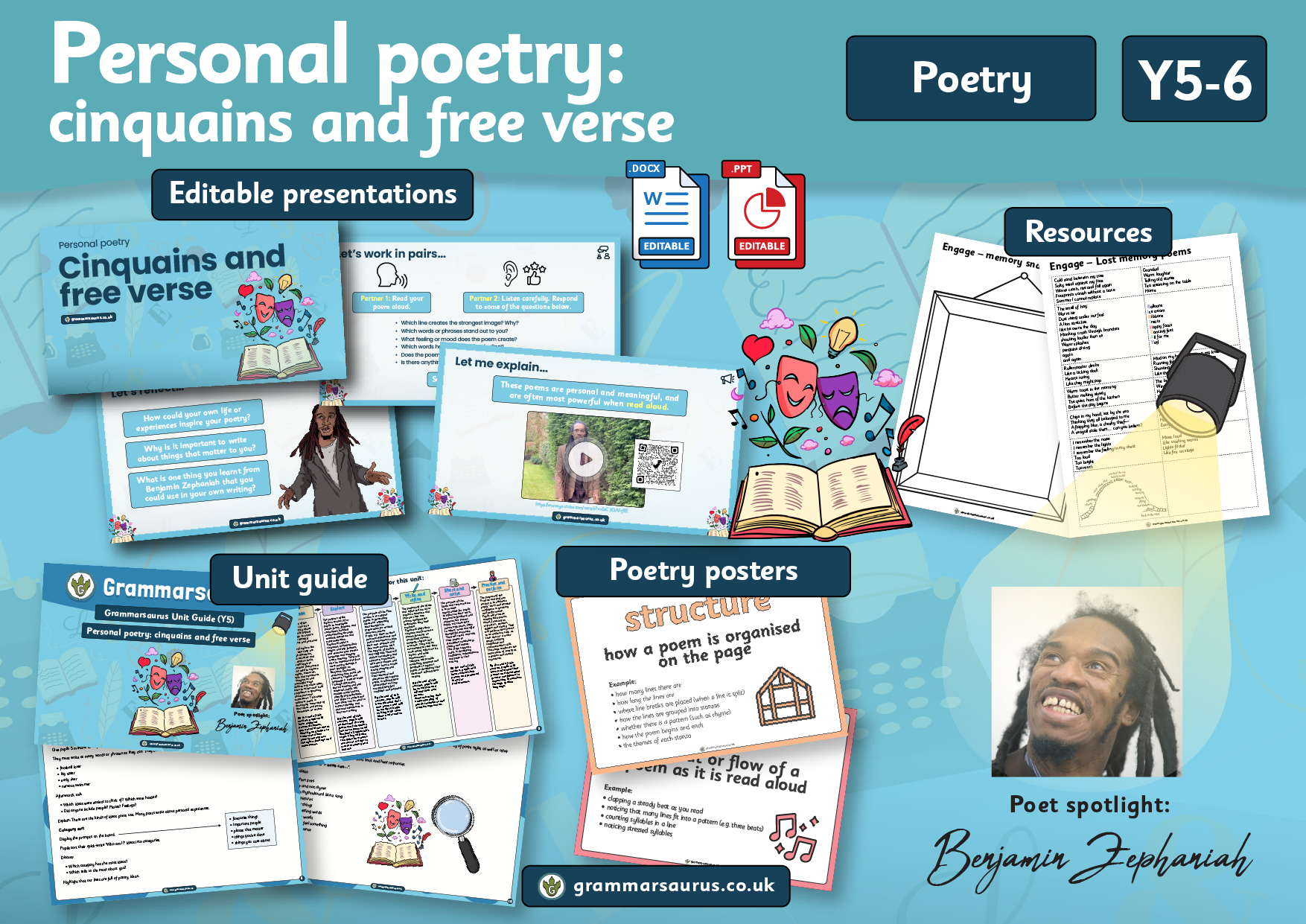 Year 5/6 Unit Guide – Poetry – Personal poetry: cinquains and free ...