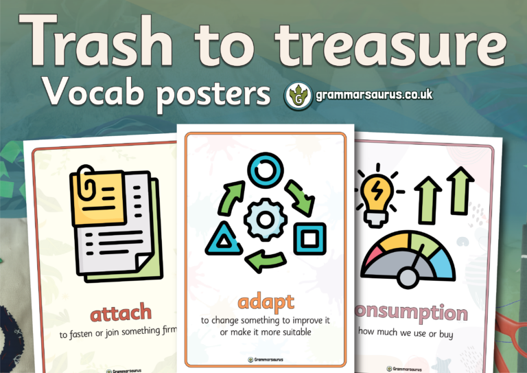 vocab posters ad - Grammarsaurus