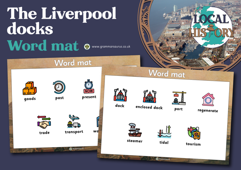 word mat ad - Grammarsaurus